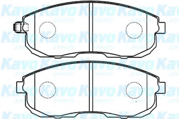 41060AU091,NISSA 41060-AU091 Brake Pad Set, disc brake for NISSA