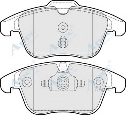 30793540,VOLVO 30793540 Brake Pad Set, disc brake for VOLVO