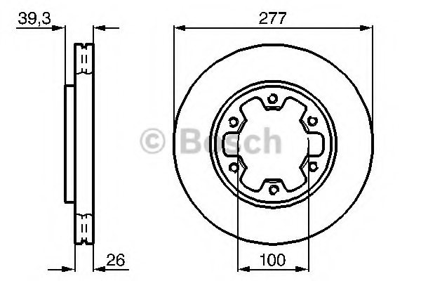 40206VJ200,NISSA 40206-VJ200 Brake Disc for NISSA