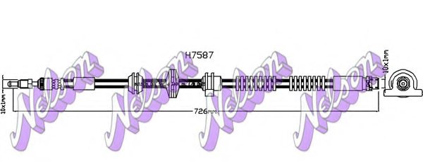 34326775261,BMW 34326775261 Brake Hose for BMW