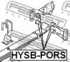 5414645000,HYUNDAI 54146-45000 Bush, leaf spring for HYUNDAI